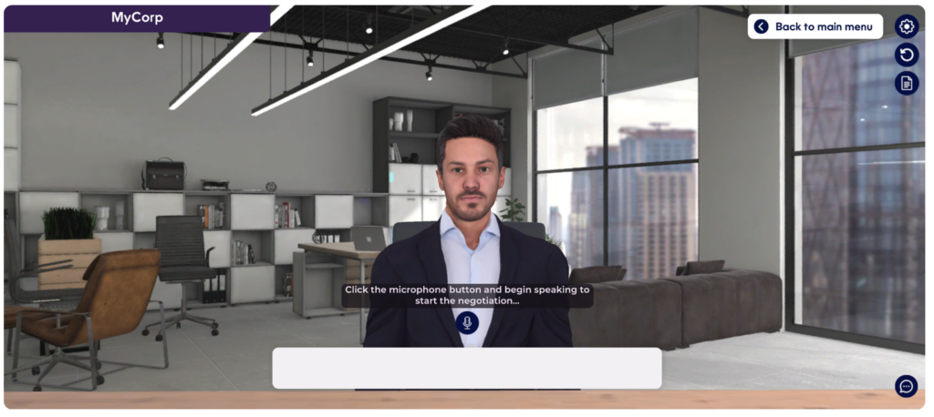 Realistic Negotiation Scenarios - LavenirAI